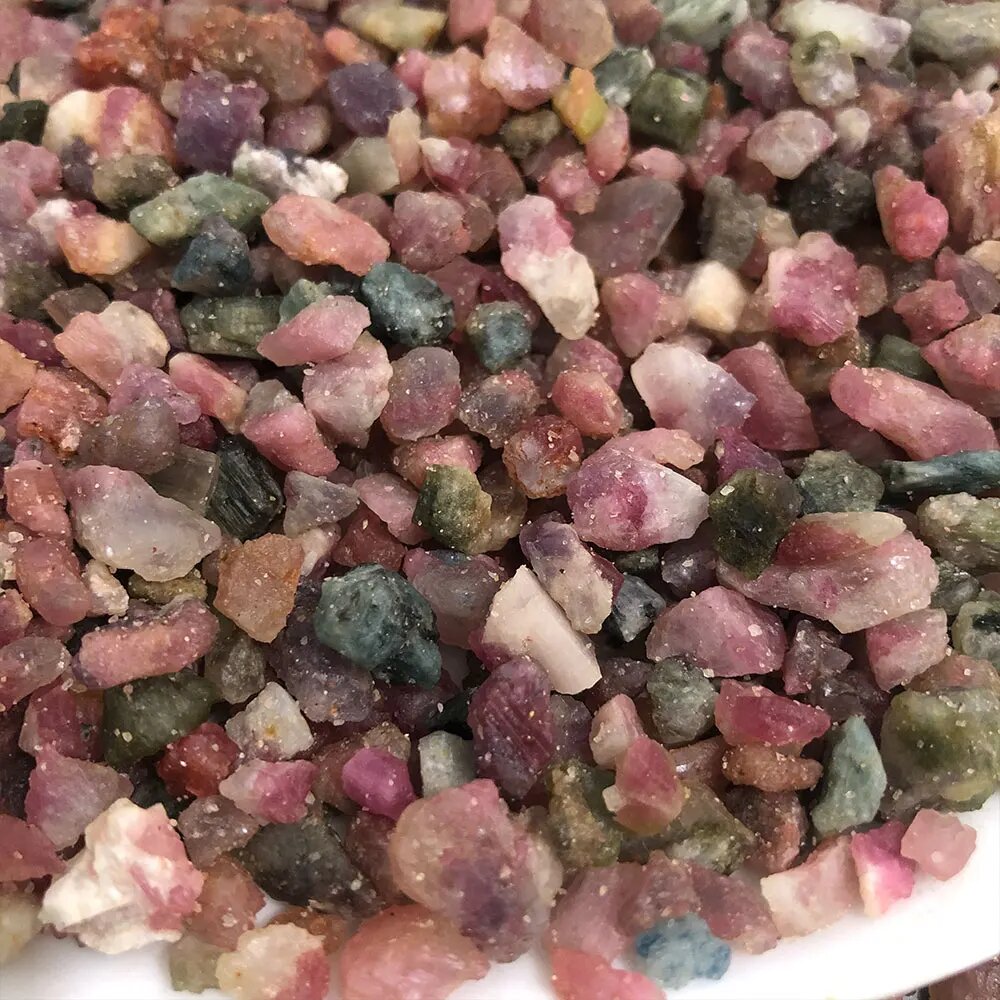 Натуральные Необработанные Кристаллы Турмалина, Камни Для Фэн-шуй, Декор Для Духовного Дома