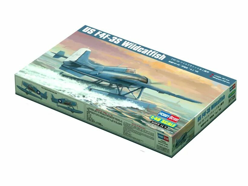 HobbyBoss 81729 1/48 Самолёт F4F-3S Wildcatfish