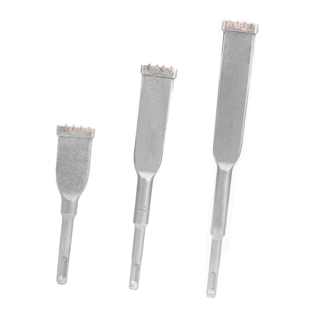 Сверхпрочное Стальное 4-Зубчатое Долото Диаметром 32 Мм Для Демонтажных И Строительных Работ