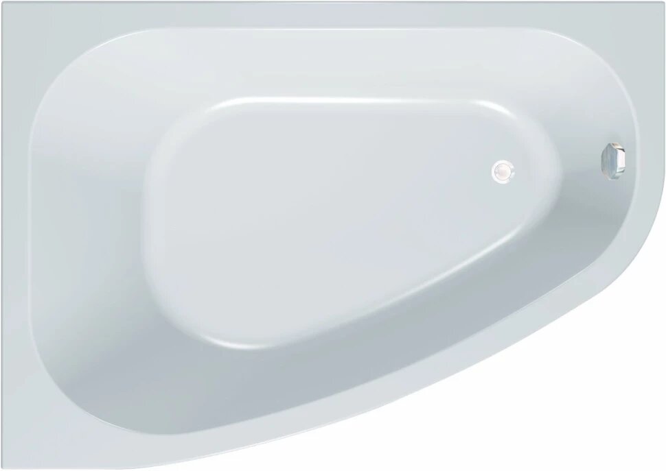Акриловая ванна Kolpa-San Chad 932980 170x120 см D, угловая, белый