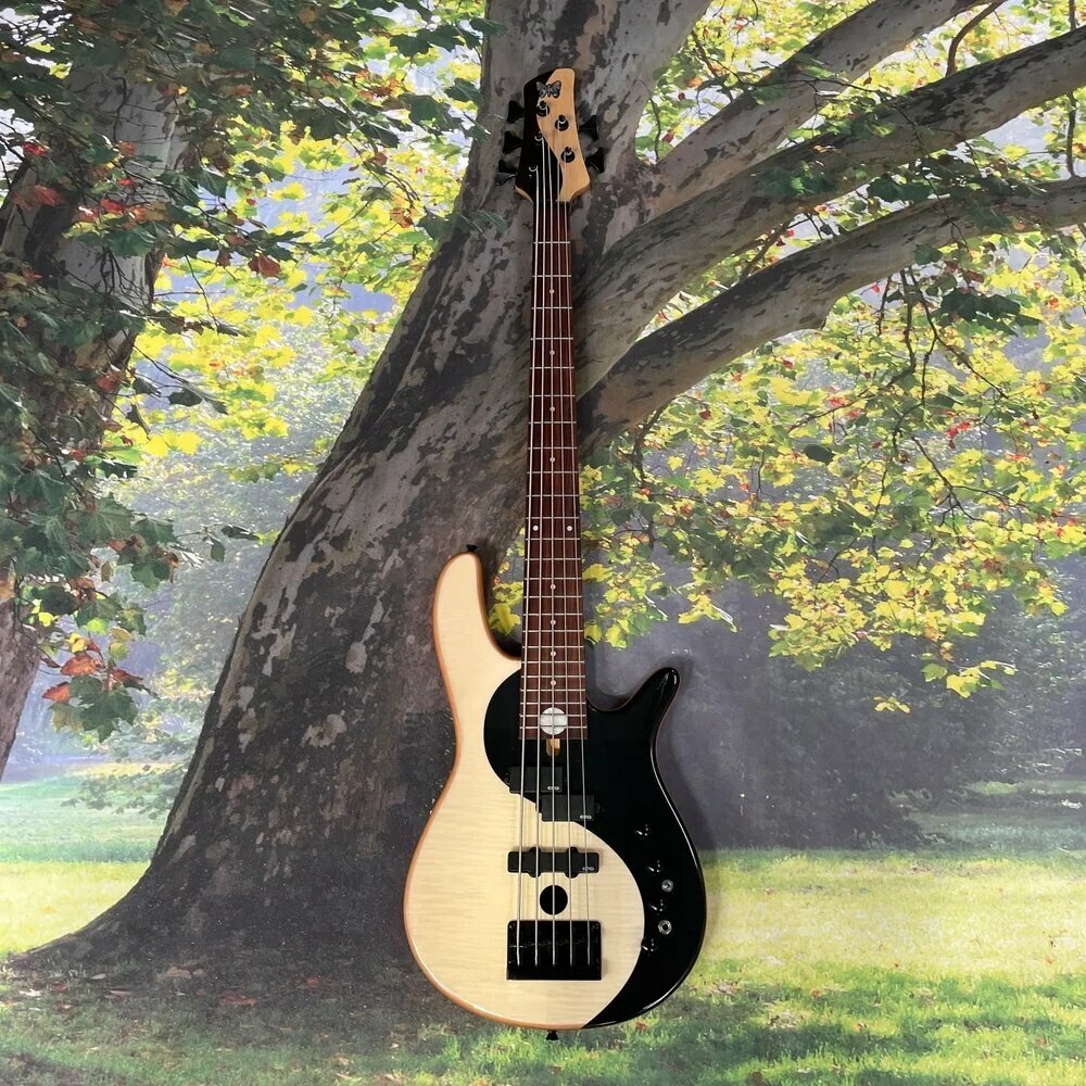Бас-гитара Электроакустическая бас гитара /4-струнный/5-струнный/ 6-струнный/12-струнный 5-струнная, корпус Махагони_22