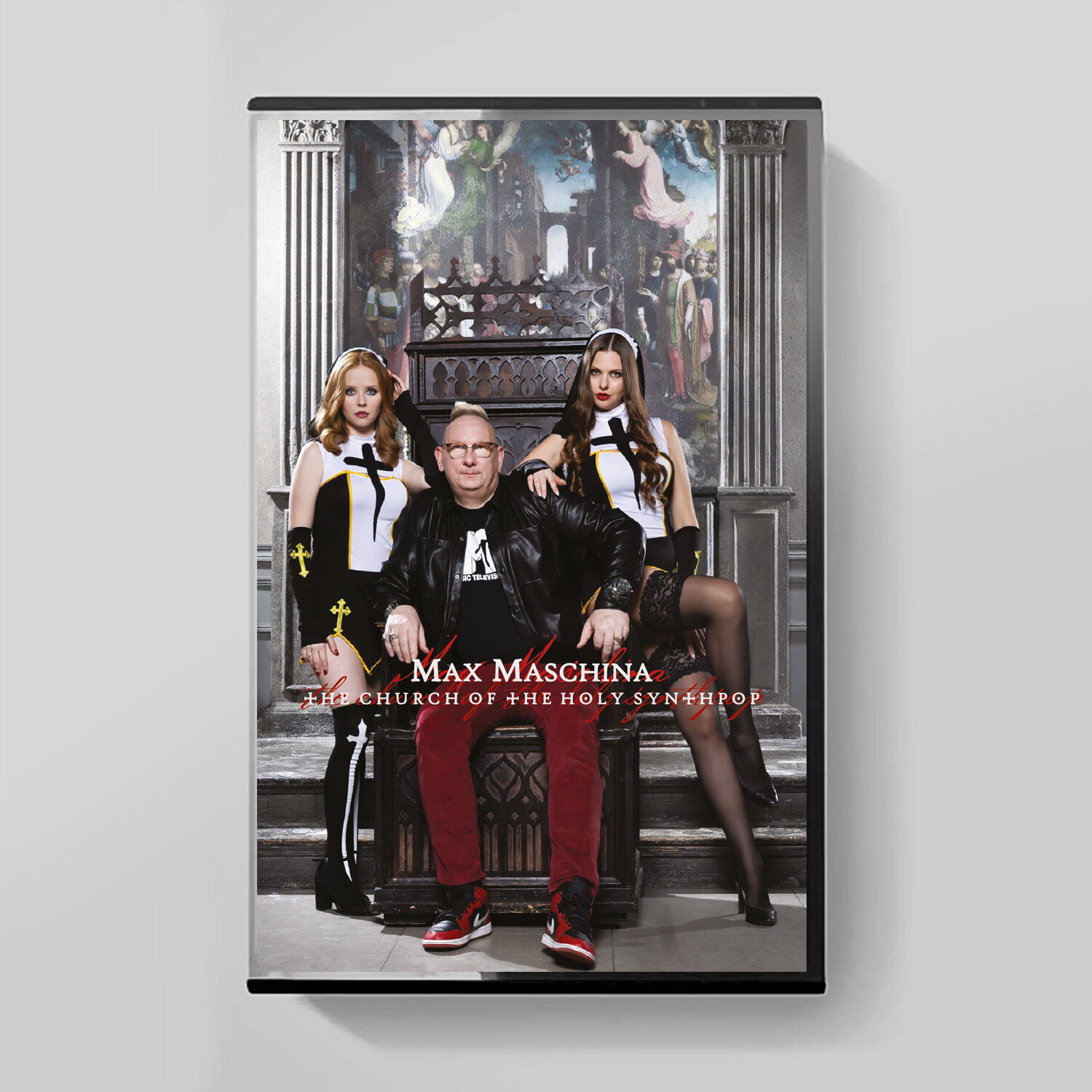 Аудиокассета: Max Maschina — «The Church Of The Holy Synthpop» (2025) [Limited Edition Tape]