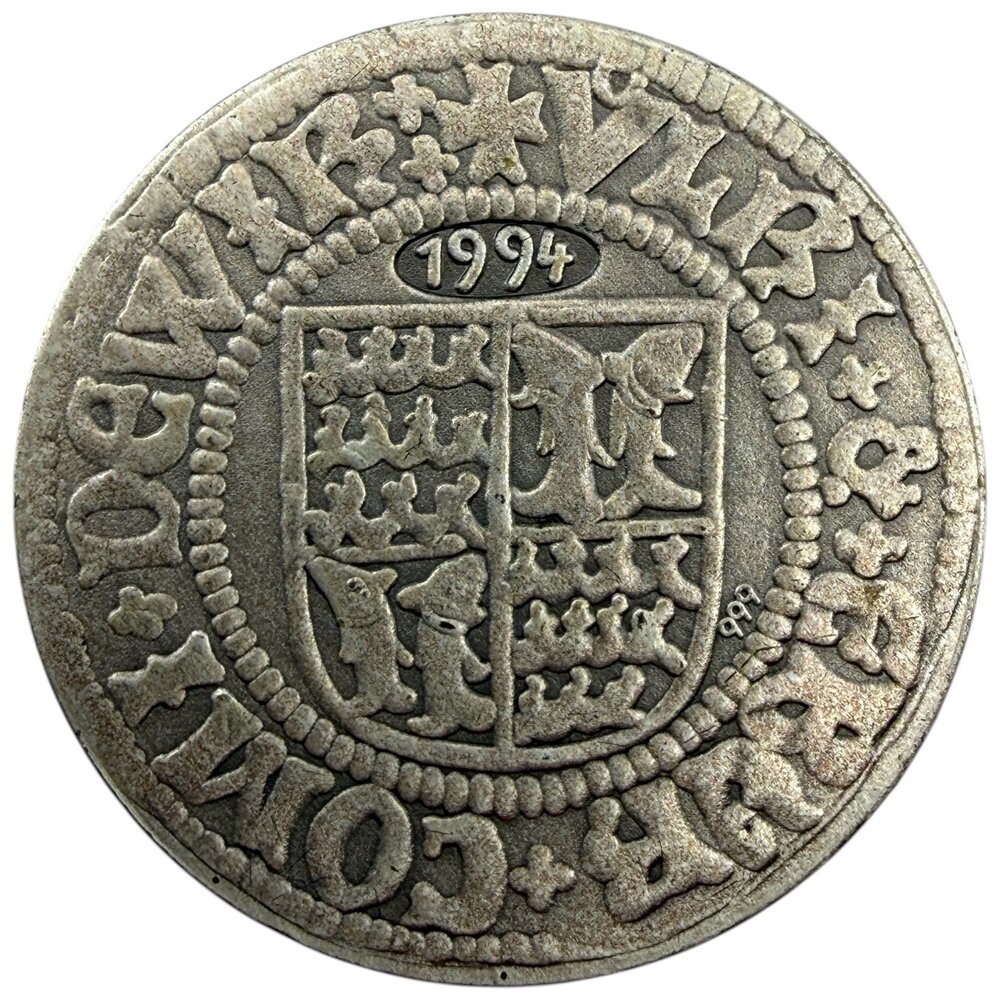 Германия, Вюртемберг 1 шиллинг 1479-1480 гг. (Копия 1994 г.)