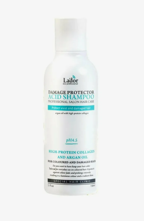 La'dor Защитный шампунь для поврежденных волос Damaged Protector Acid Shampoo 150 мл