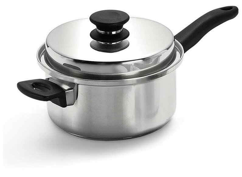 Кастрюля Amway iCook™, 2 л, капсульное дно, серебристая, мытьё в посудомойке