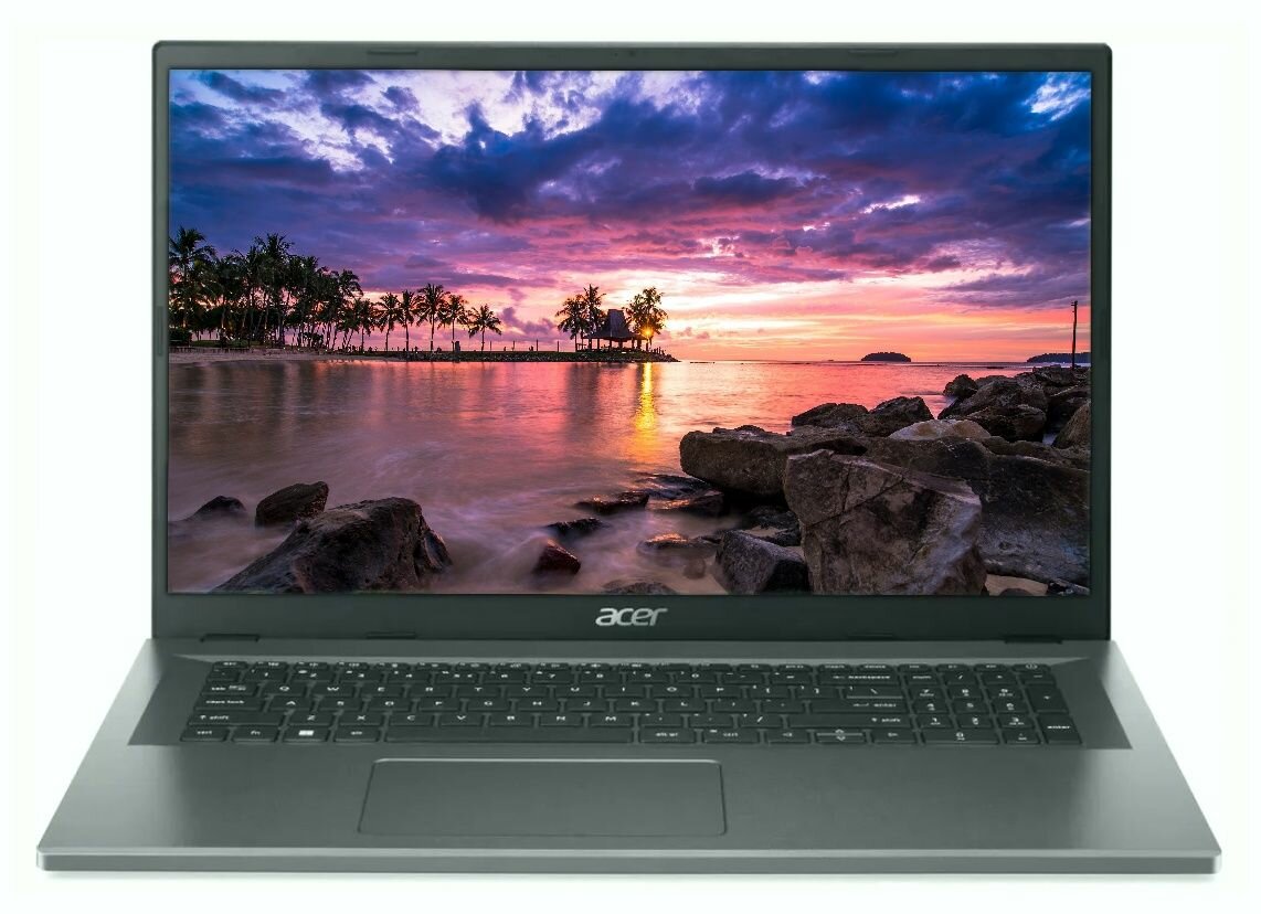 Ноутбук Acer Intel N-Series 3,4ГГц 4 ядер. 17' 1920x1080 Intel UHD Graphics Xe 24EUs Windows 11 Pro Русская раскладка