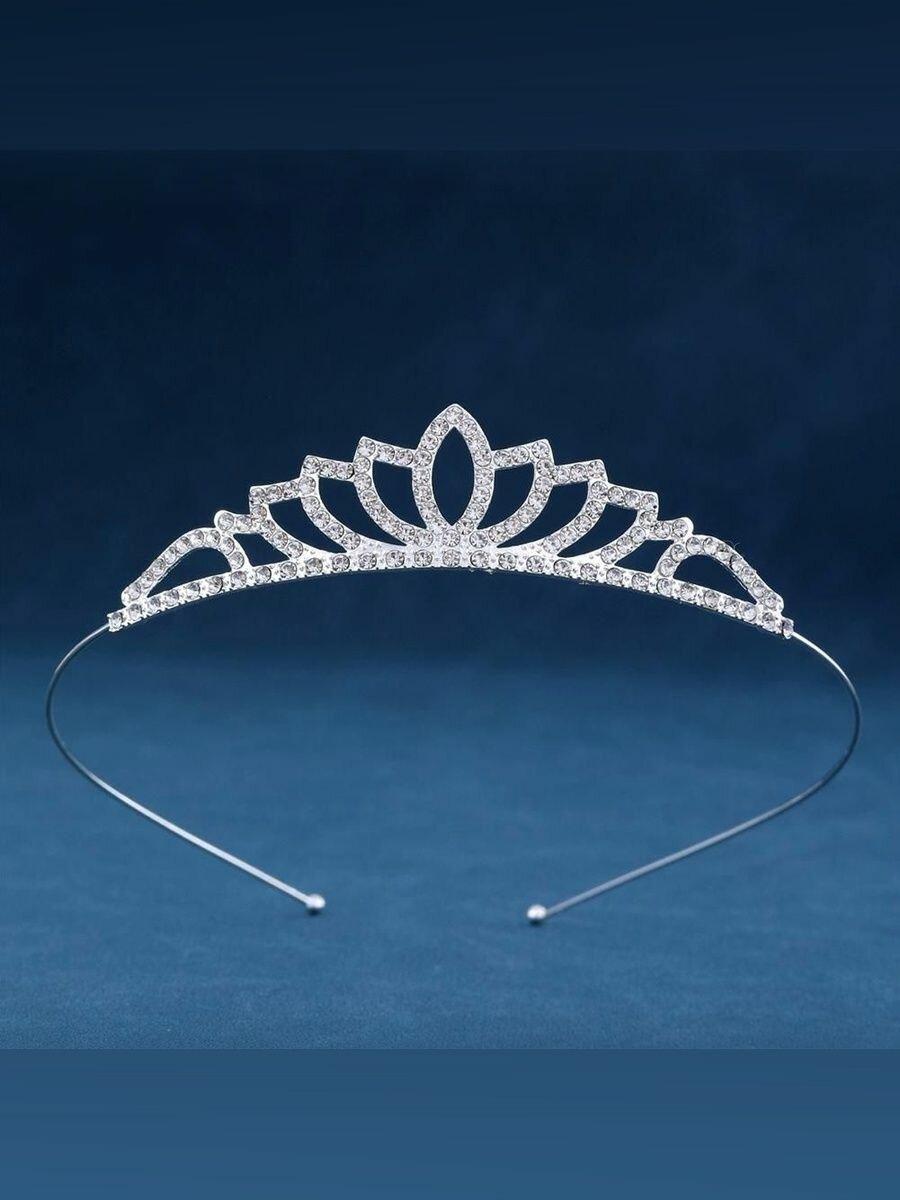 Диадема ACHU. Корона детская для девочек. Украшение для волос свадебное.