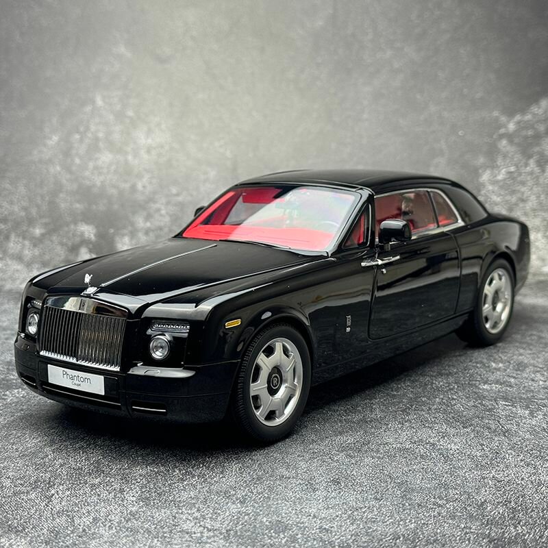 KYOSHO Масштаб 1:18 Rolls-Royce Phantom Двухдверный винтажный спортивный автомобиль Модель автомобиля из литого металла