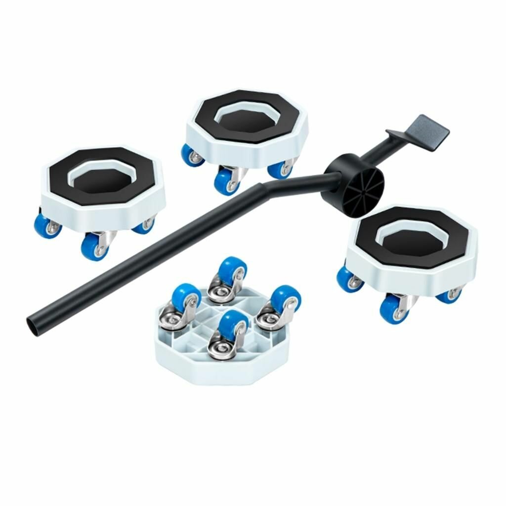 Роликовые полозья для перемещения мебели, - Набор 3