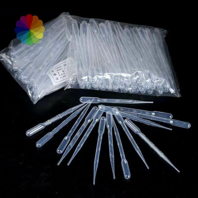 Пипетка 100 шт. для творчества, пастера, удобрений
