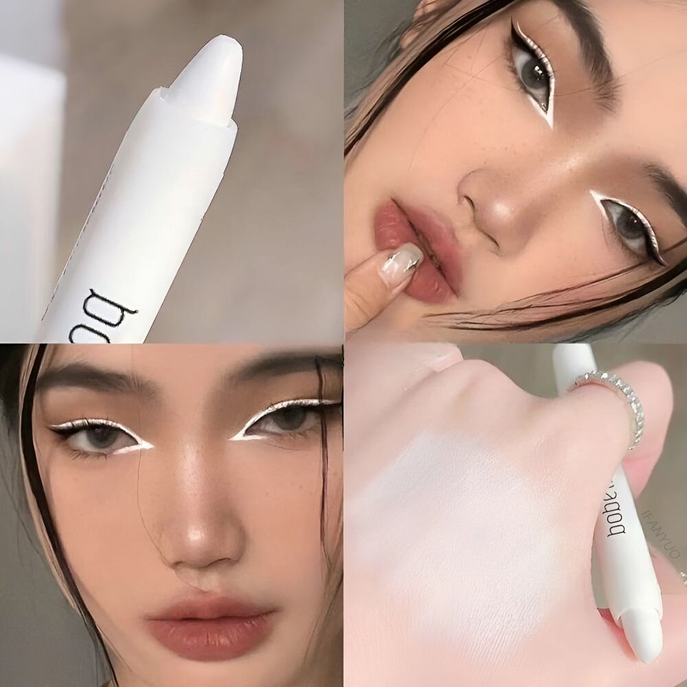 Многофункциональный хайлайтер для глаз с мерцанием - Шиммер для подводки и век (жемчужный блеск, лёгкое нанесение)