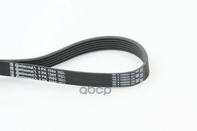 Ремень ручейковый CONTITECH BMW/PSA/FORD/ROVER/TOYOTA Continental арт. 6PK1560