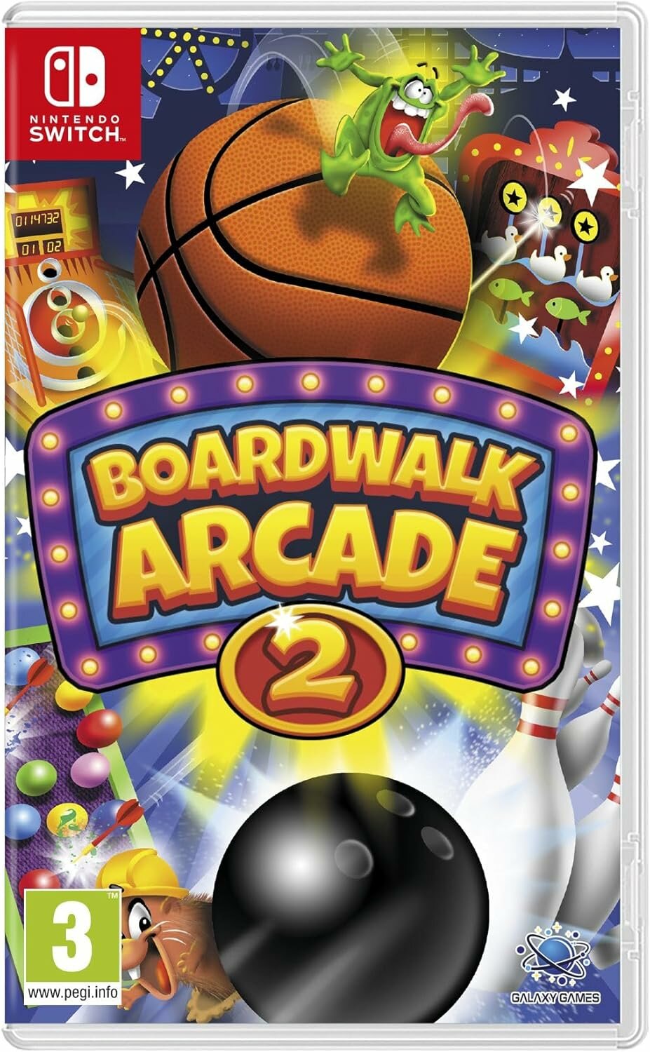 Игра Boardwalk Arcade 2 для Nintendo Switch, английский язык