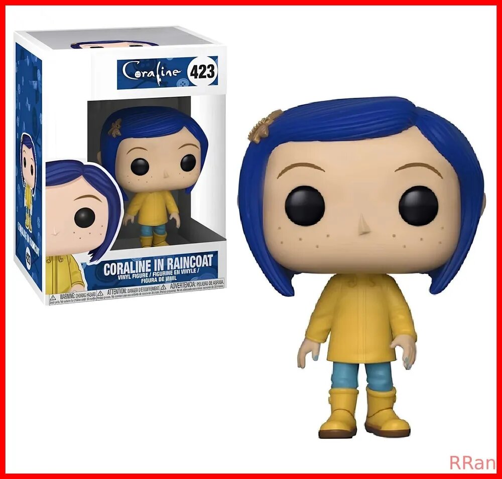 Фигурка Коралина в стране кошмаров / Coraline in Raincoat (10см) #423