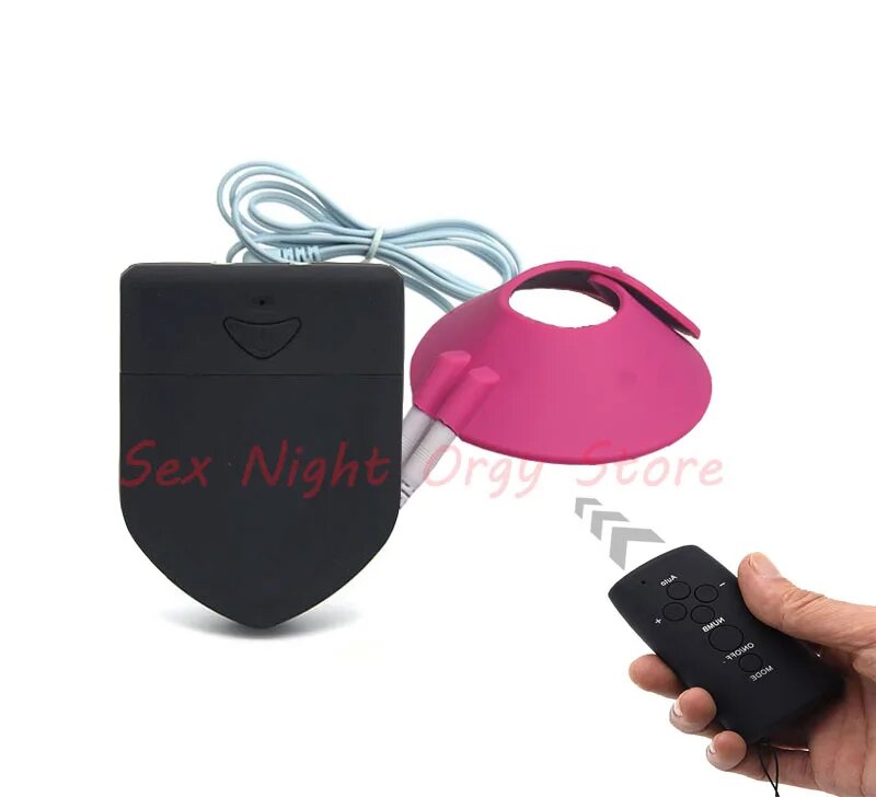 Электрический шок БДСМ Пояс верности для пениса Растяжитель Для клетки, E-stim кольцо для Set 10