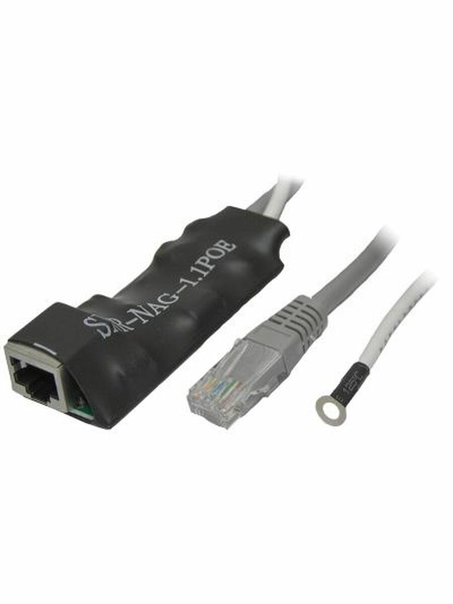 Nag-1.1POE - Грозозащита для линий Ethernet с PoE. Защита фантомного питания