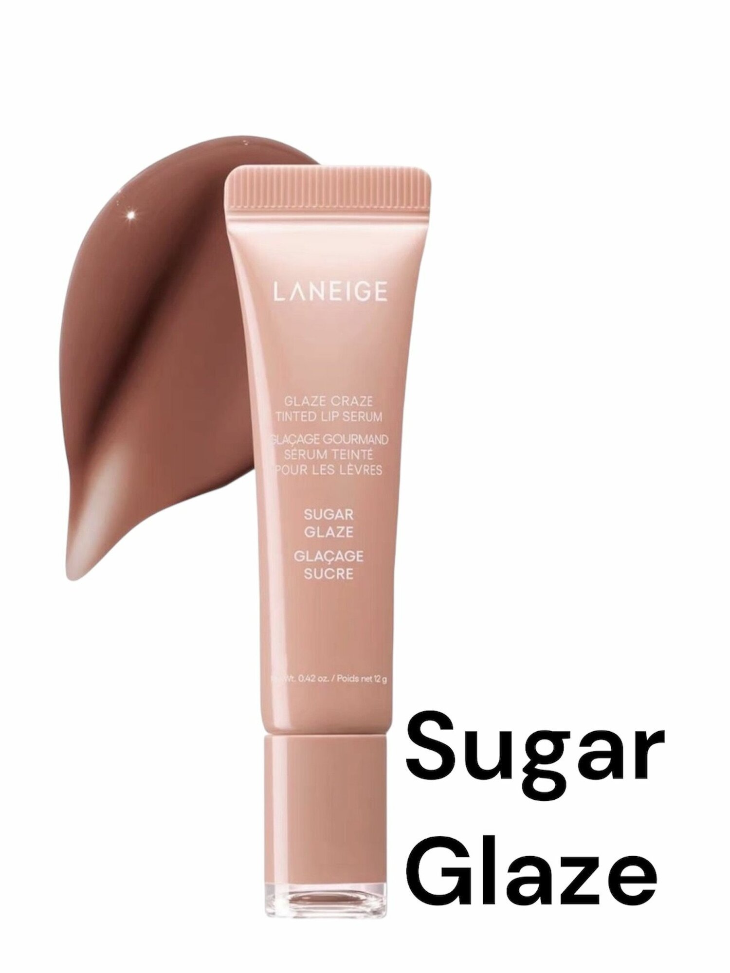 Laneige Бальзам для губ Sugar Glaze, Сахарная Глазурь 12 гр.