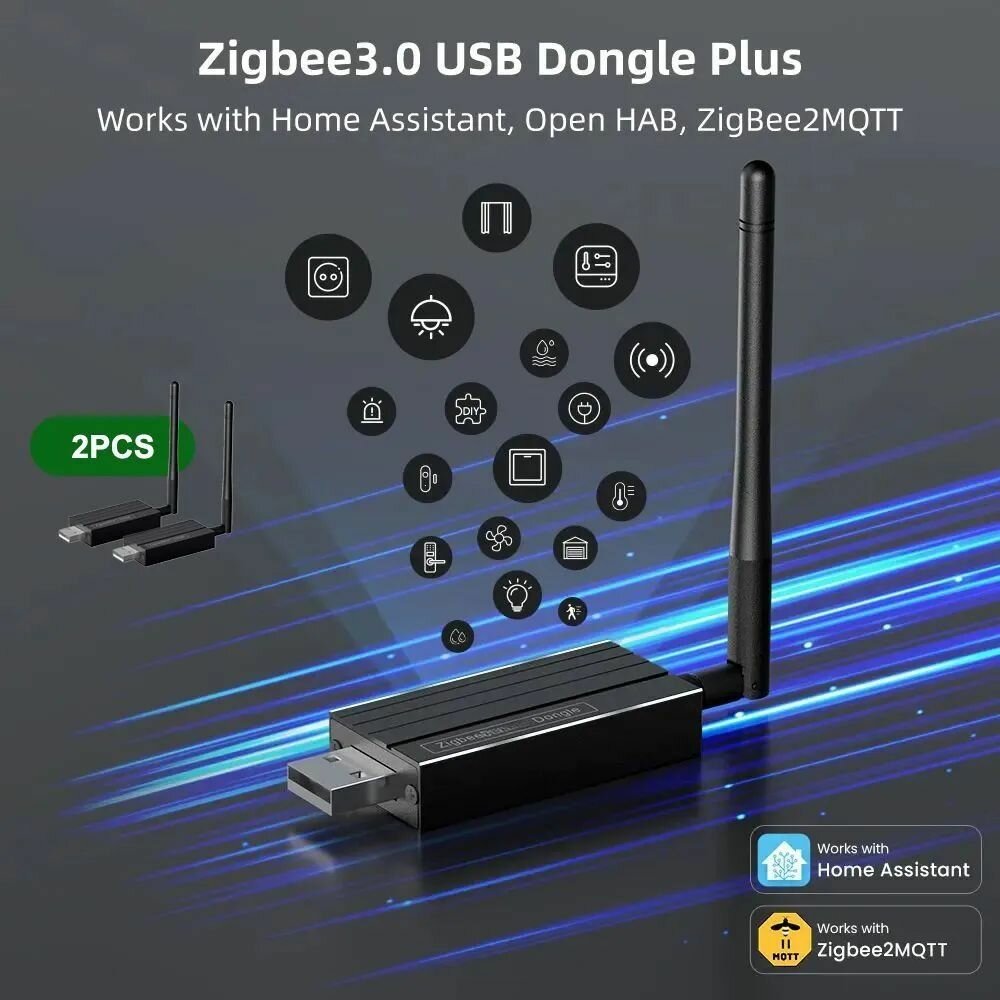 Zigbee Dongle USB, zigbee2mqtt Стик