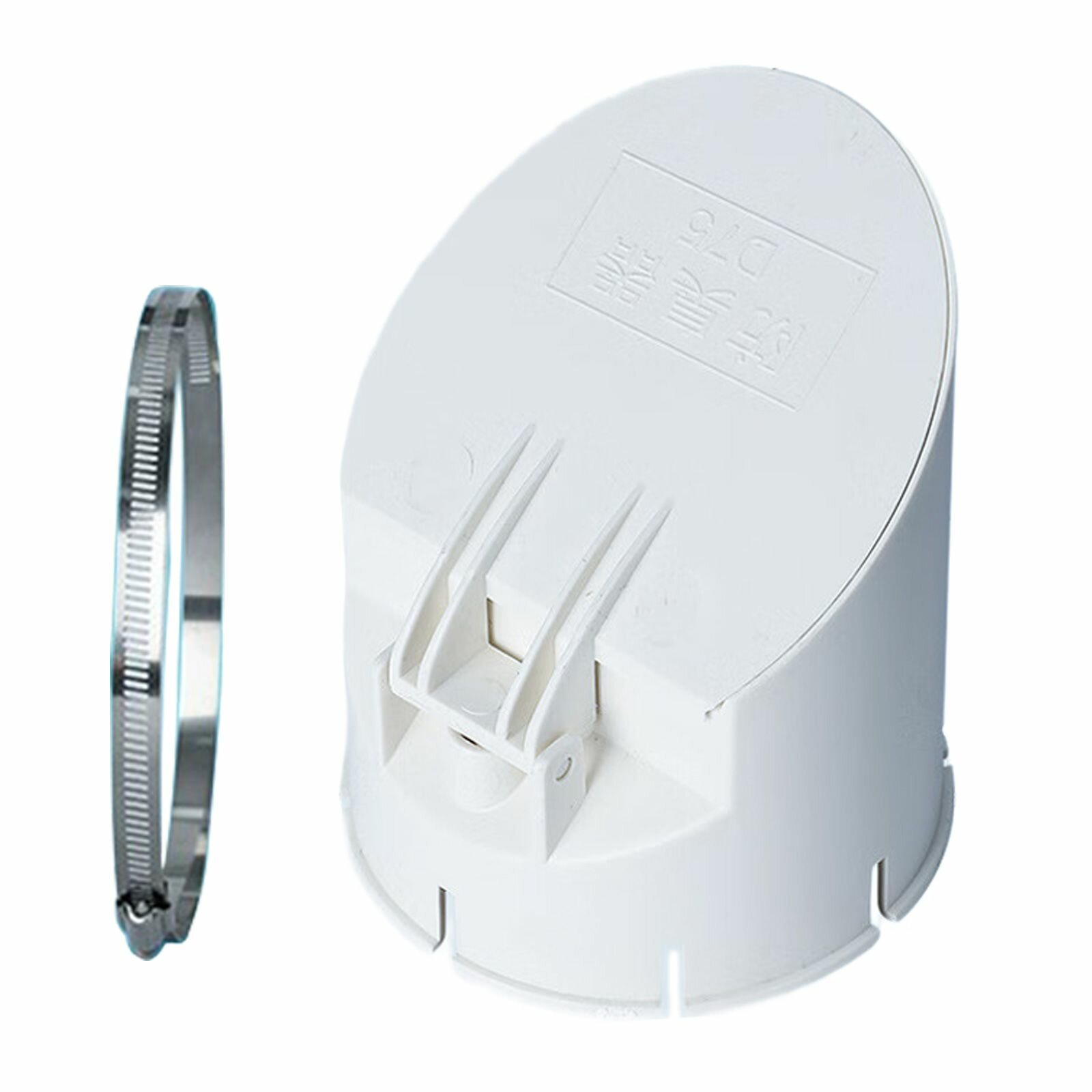 Заглушка с зажимами для дренажа балкона и сада