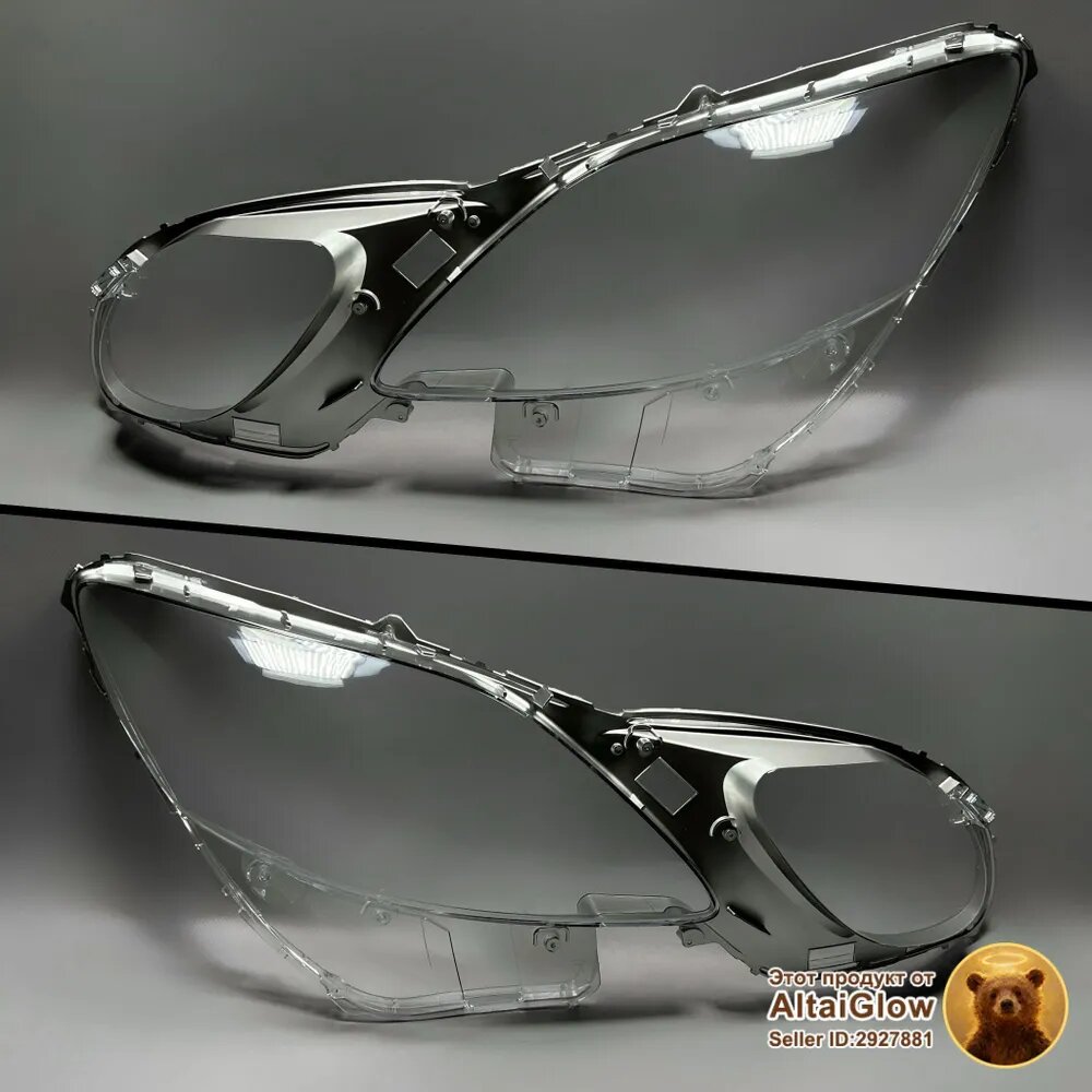 Стекло фары для Lexus GS 3 (2004-2011) 1 шт. Арт. 122GS300LR