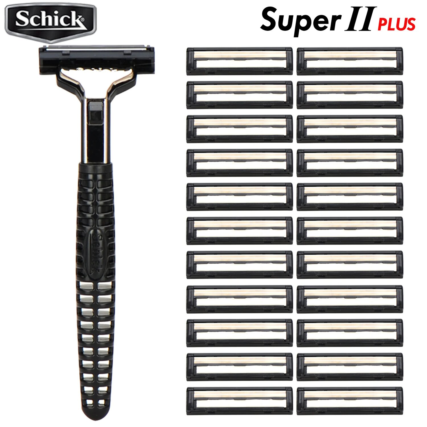 Набор для бритья Schick Super II PLUS 22 blades 1 razor