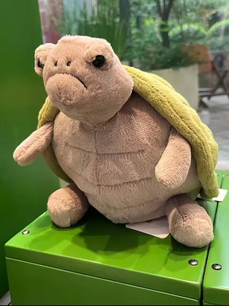 Игрушка Jellycat "Черепаха Тимми", плюш, интерактивная, 28см