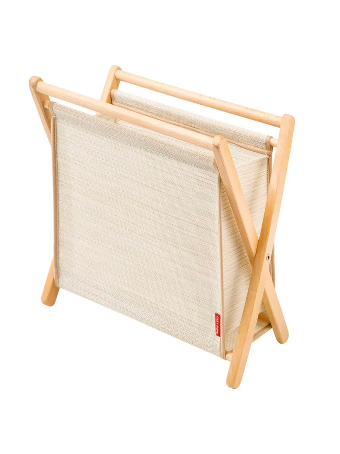 Газетница складная напольная Casy Home 30x15x30 см цвет бежевый