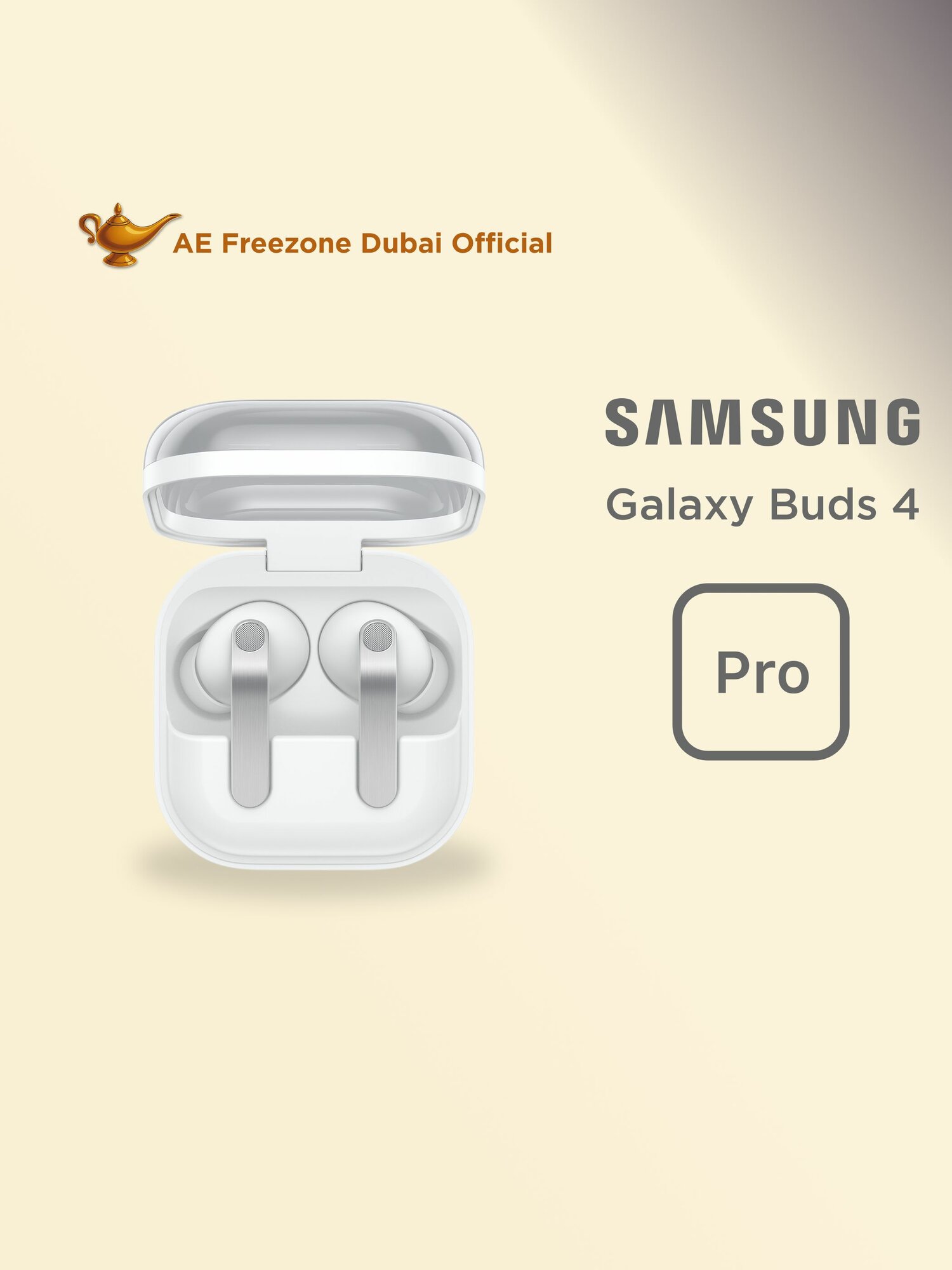Беспроводные наушники Samsung Galaxy Buds4 Pro, цвет White (Белый)