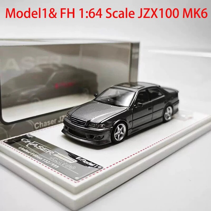 Модель автомобиля MASSDI JZX100 MK6 1:64 Grey