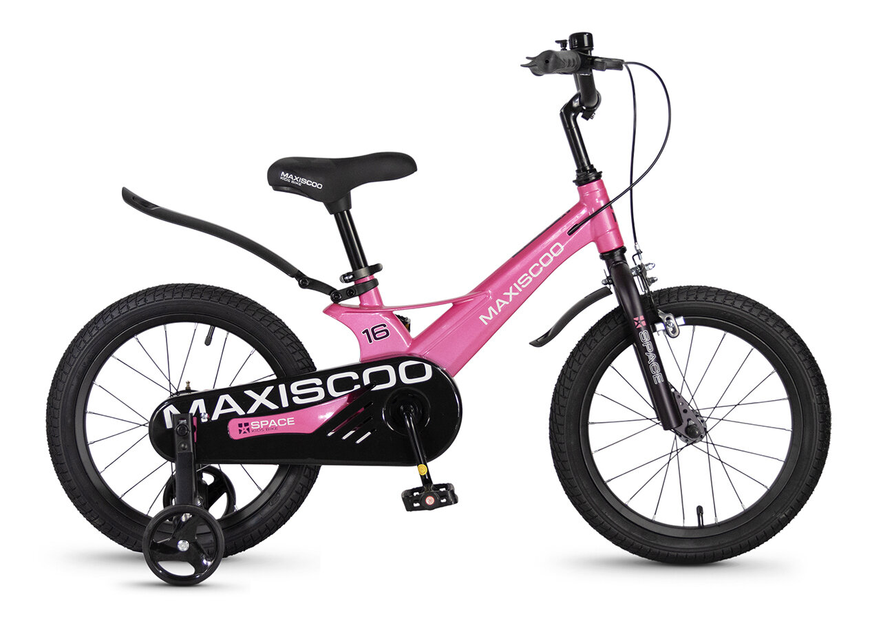 Детский велосипед Maxiscoo Space Standart 16' (2026) 16 Розовый (100-115 см)