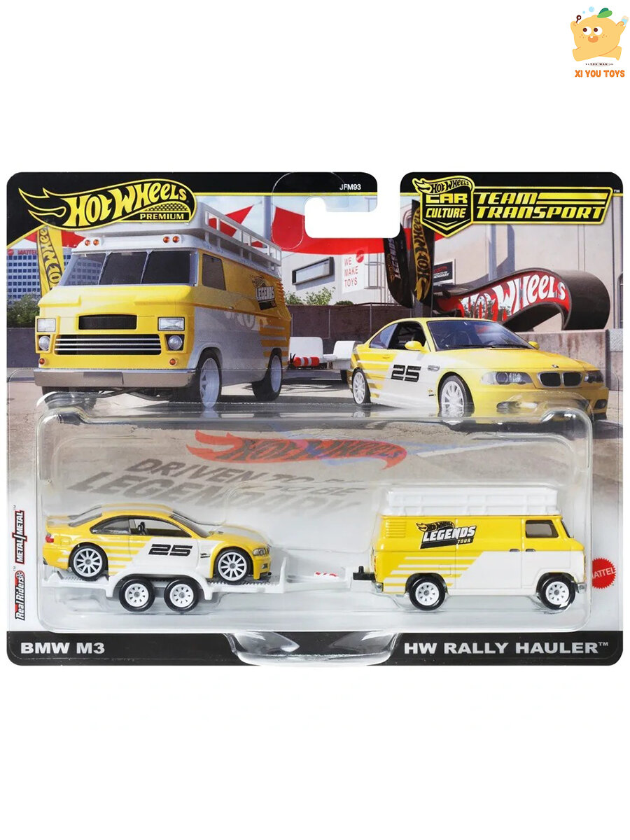 Mattel Premium Team Transport / Коллекционный Игрушечный Автомобиль Легендарная Команда Transport Vehicle, Подходящий Для Детей В Возрасте От 3 Лет И Старше.