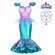 Платье русалки для девочки, размер 4T (Tag 120), Dress6