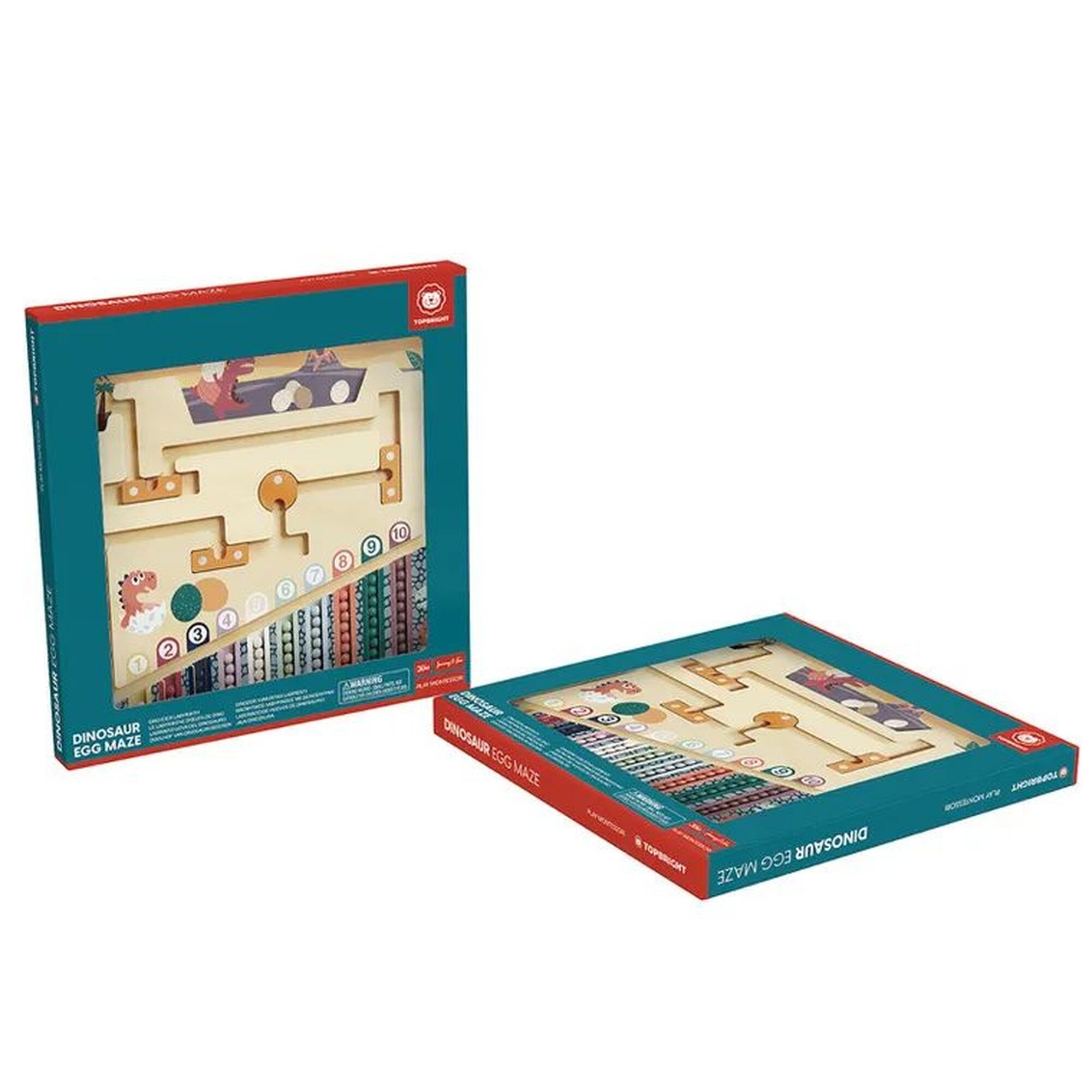 Игрушка детская Topbright - Магнитная развивающая игра "Яйца динозавров" лабиринт - 7862781