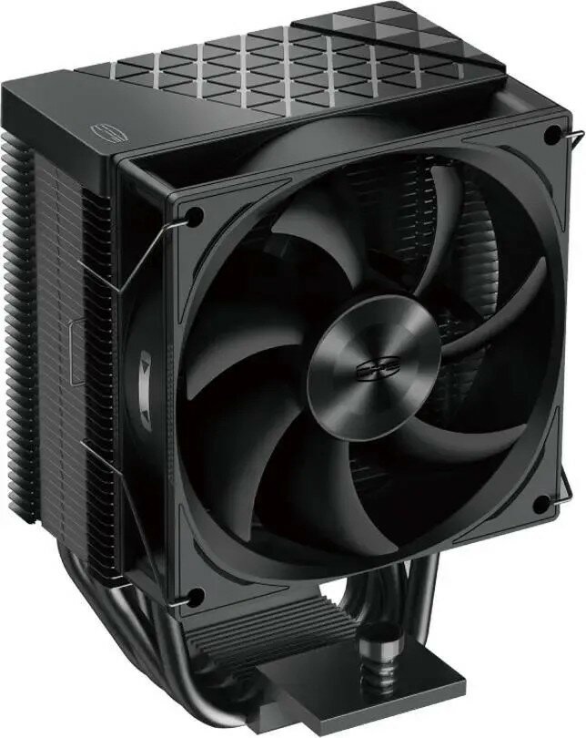 Кулер PcCooler R400 BK (R400-BKNWYX-US) Soc-AM5/AM4/1200/1700/1851 черный 4-pin 18-30dB Al+Cu 180W Ret
