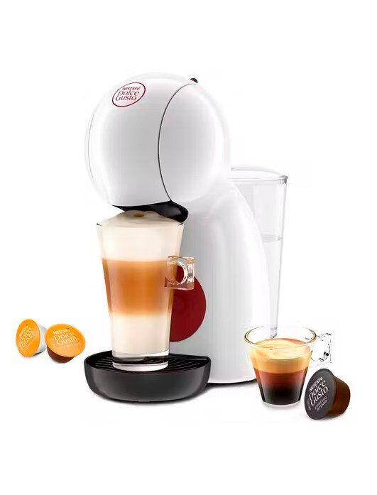 Кофемашина капсульная De'Longhi Dolce Gusto Piccolo XS, белый/черный