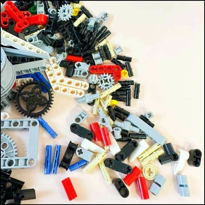 Ресурсный дополнительный набор деталей для робототехники Ev3 / 45544 мидсторм детали блочного конструктора детей, сочетается с лего