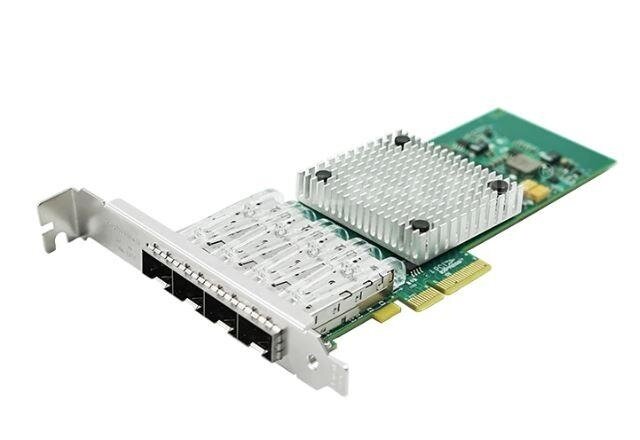 Сетевой адаптер PCIE 1Gb 4SFP LREC9714HF-4SFP LR-LINK