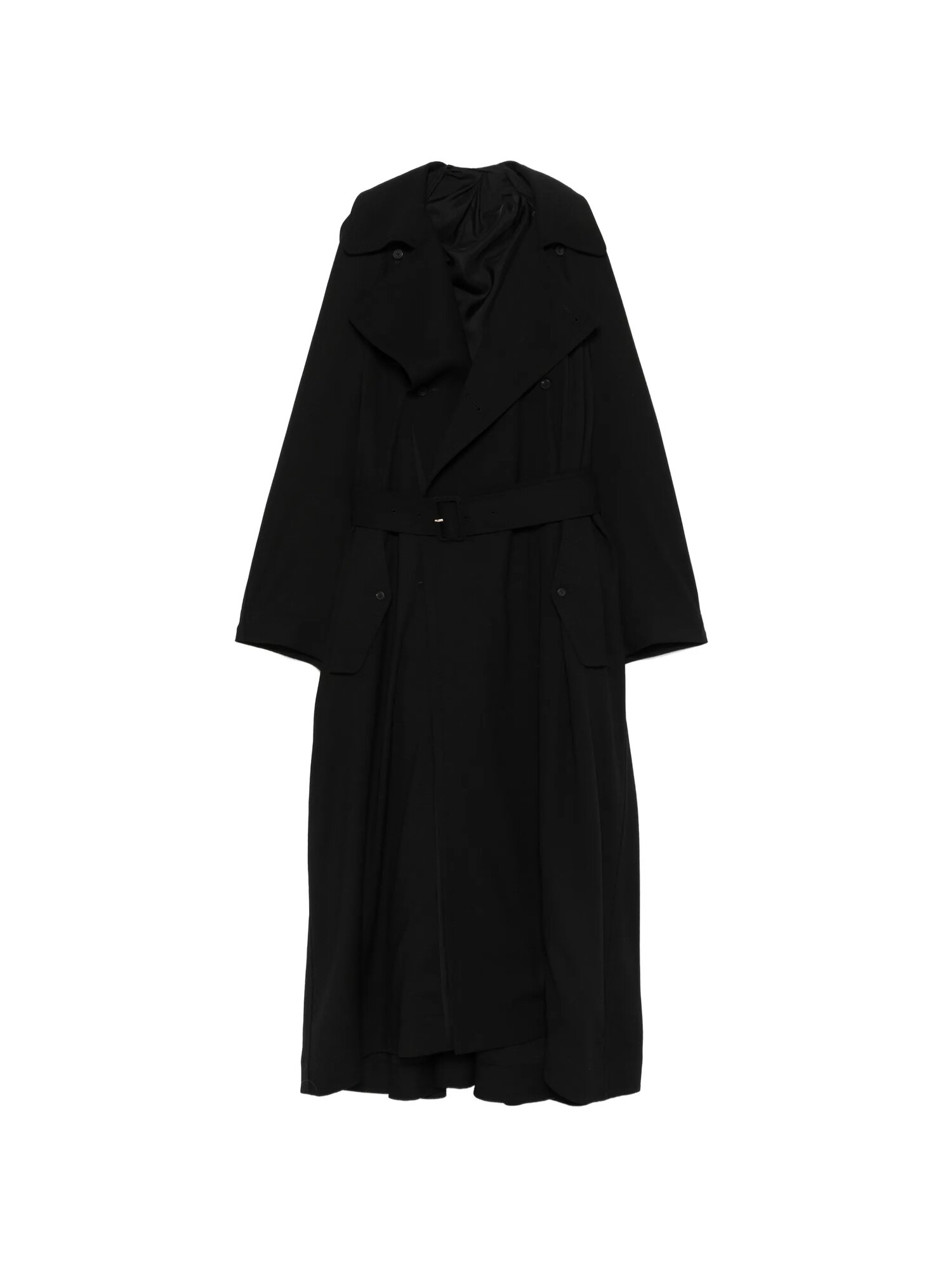 Пальто Double-breasted belted coat