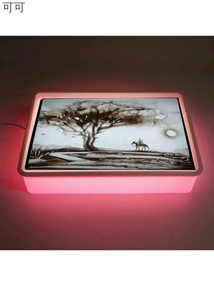 Детский стол для рисования песком (с подсветкой и usb входом)