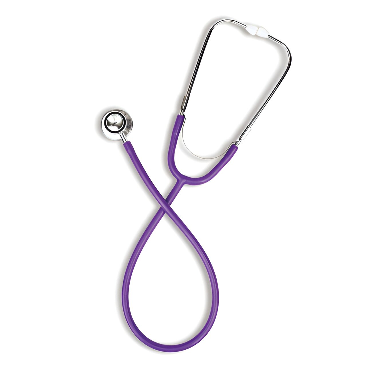 Стетоскоп B.Well "WS-2", медицинский, двусторонняя головка, сиреневый