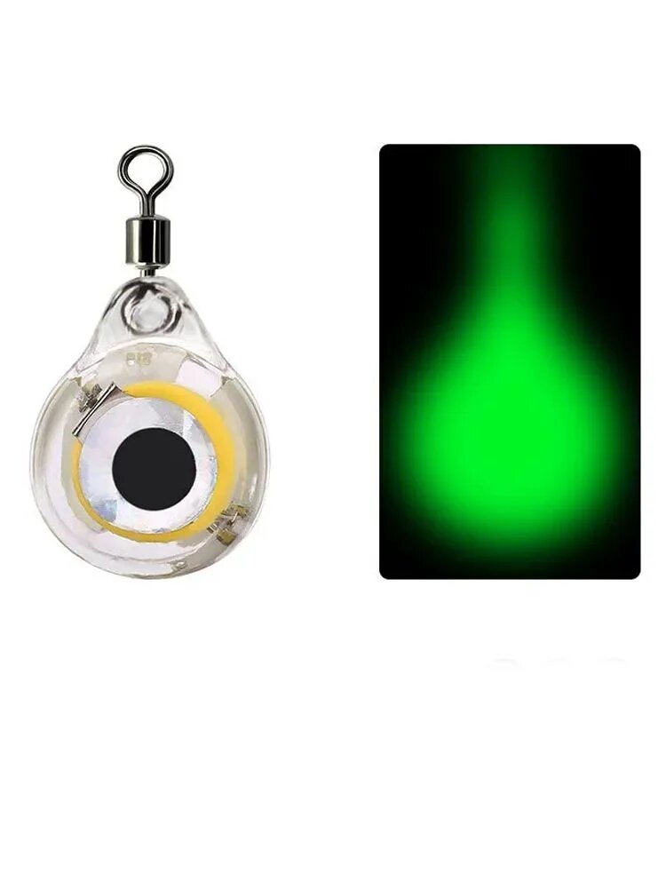 Светодиодный подводный фонарь для рыбалки Малый объектив ночная ловля в пресной и морской воде