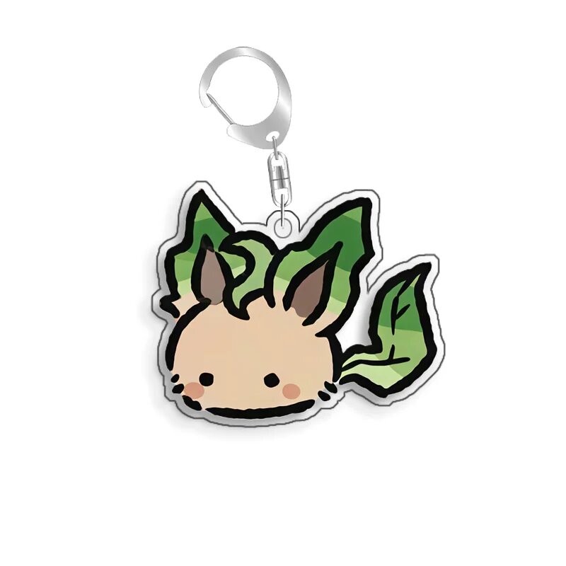 Keeppley брелок Pokemon Elf Qikchu Sylveon Flareon Glaceon Leafeon акрил