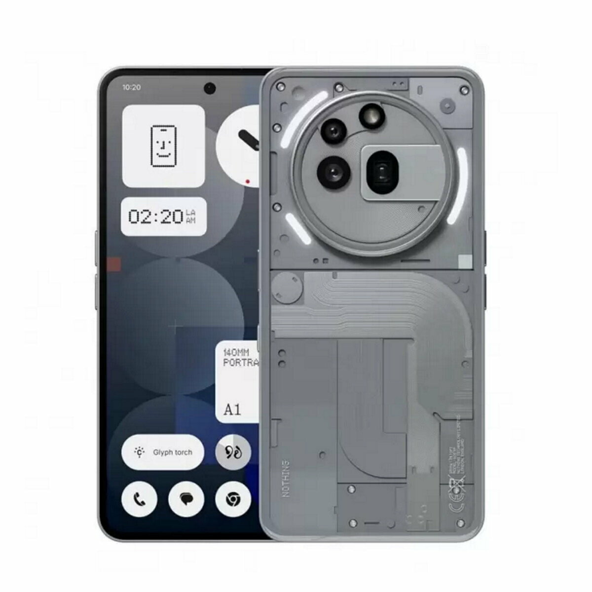 Смартфон Nothing Phone (3a) Pro 5G 12/256GB Grey (Серый) Global