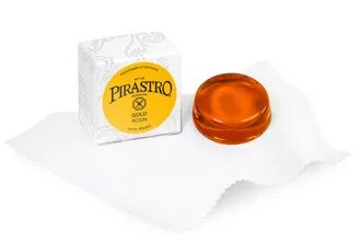 Канифоль для скрипки и альта Pirastro Gold Gold Rosin из натуральной смолы