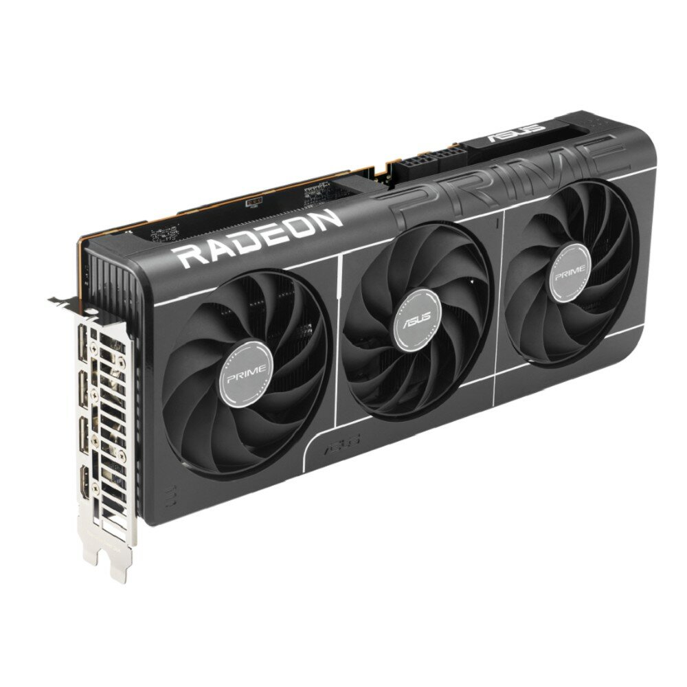 Asus Видеокарта AMD Radeon RX9070 16Gb DDR6 256 bit 3 DP HDMI 3FAN PRIME-RX9070-O16G RTL