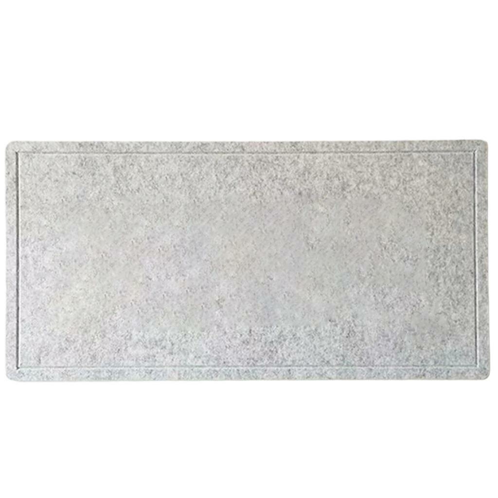 Фетровая пробковая доска, Серебристо-серый - 60 120