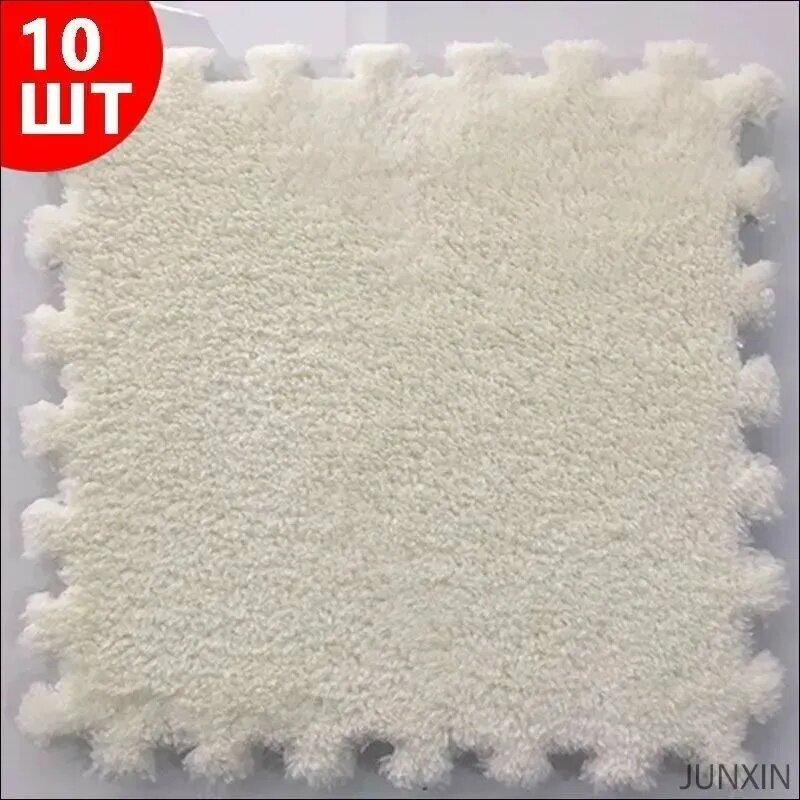 Модульная ПВХ плитка, Флокирование, 300 х 300, 10 штук