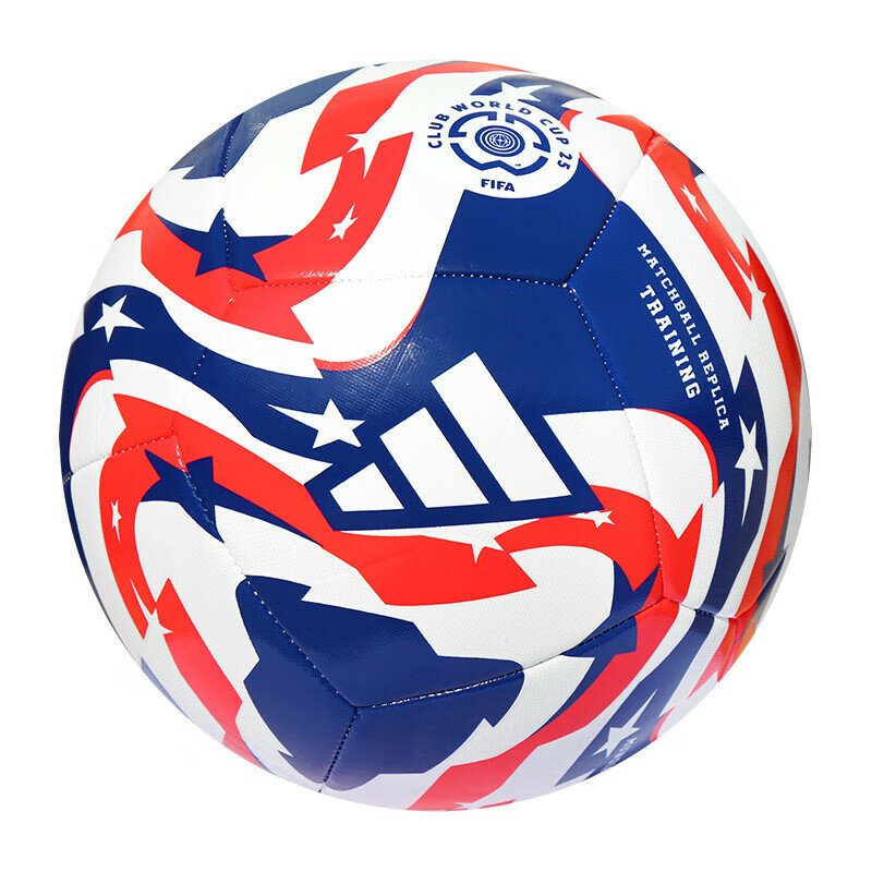 Футбольный мяч Adidas Club World Cup для матчей и тренировок размер 5 с машинной швейкой JD3826 Характеристики：Размер