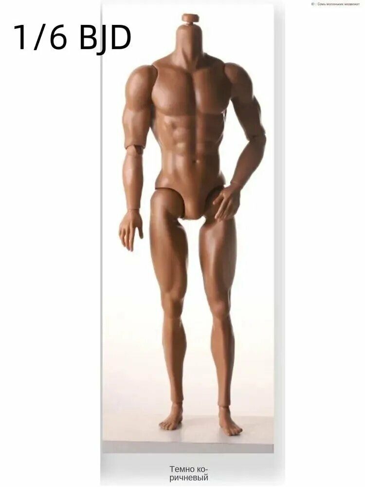 Высококачественное тело куклы /мужское тело куклы с 6 баллами/31 см