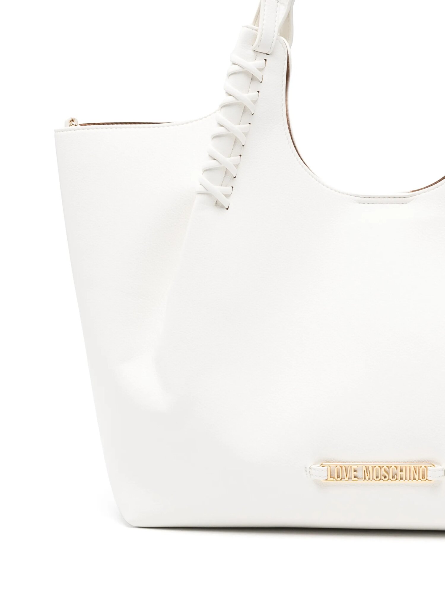Сумка LOVE MOSCHINO, бежевый/белый — фото 1